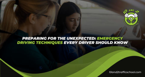 Emergency Driving Techniques Every Driver Should Know
